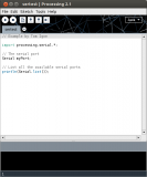 Processing 2.1 + Oracle Java + Raspberry Pi + Serial + Arduino = â˜º ...