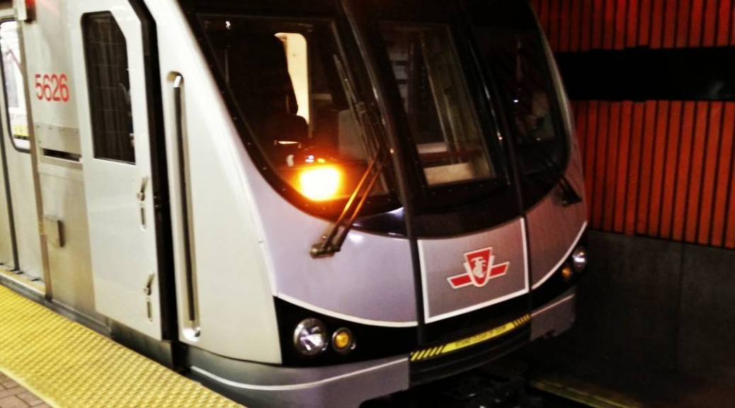 We finally got the nice trains on line 2 #ttc – We Saw a Chicken